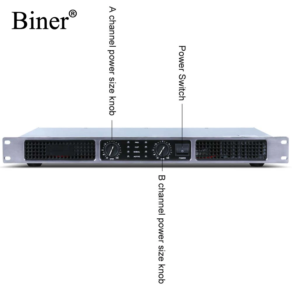 U150 200W*2 Audio Power Amplifier - Professional & Versatile