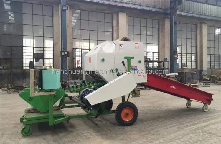 Cow and Sheep Forage Silage Feed Bundling and Wrapping Machine for Wet ...