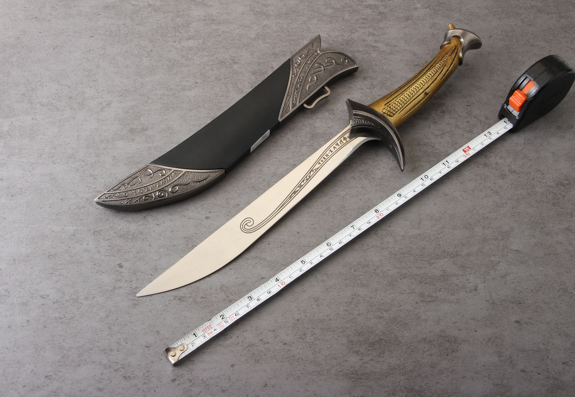 Lotr Elven Miniature Decoration Sword Fantasy Decorative Props Cosplay ...