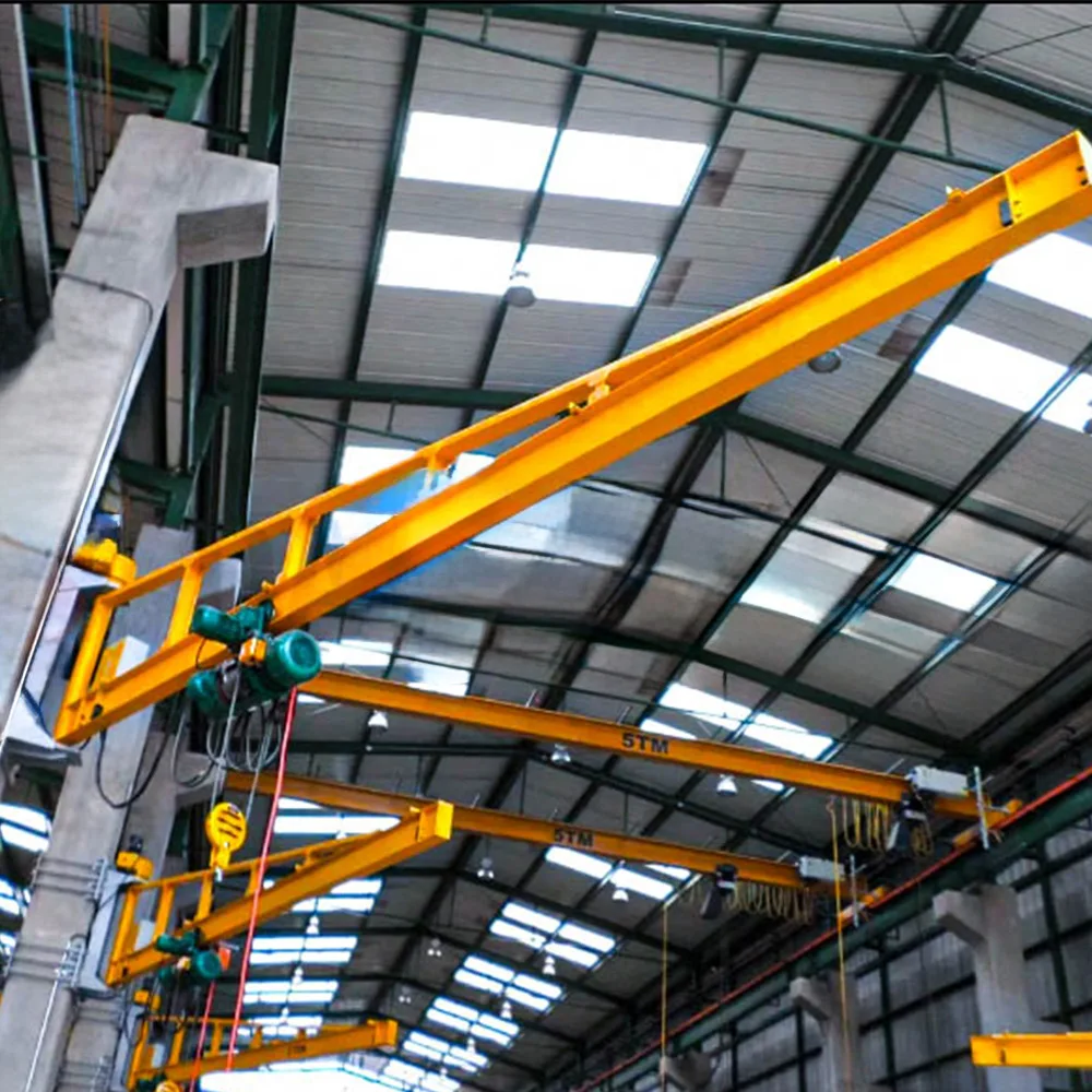 380V Industrial Workshop Light Structure Column Mounted Lifting Jib ...