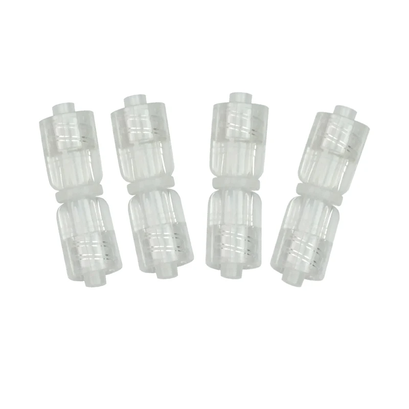 Syringe/Needle Adapter Transparent Double Female Connector Adapter ...