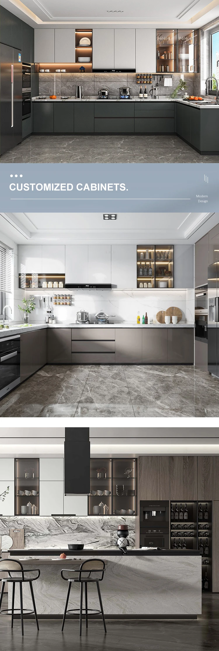 Home Furniture Modern Kitchen Furniture Italian Designs Samples Luxury ...