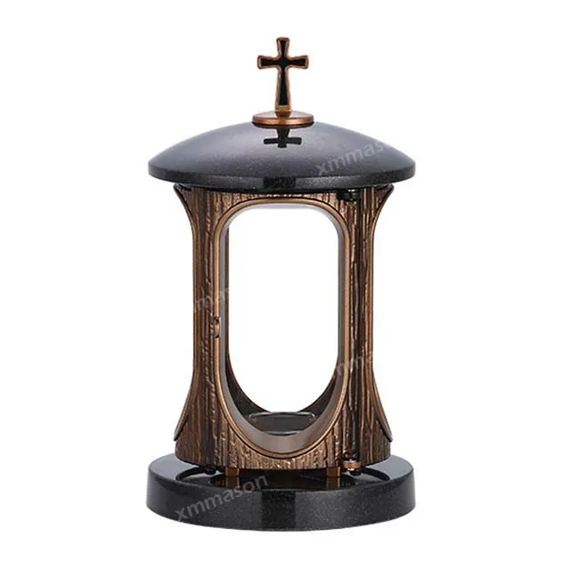 Natural Granite Lantern For Funeral Cemetery Light With Eastern ...