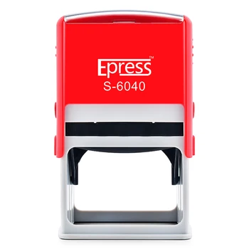 Plastic Custom Designed Logo Stamp Logo Seal Office Rubber Self Inking ...