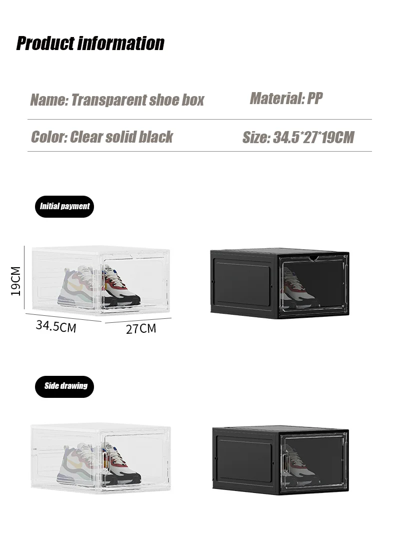 Grain Transparent Tank Rice Barrel Eco Friendly Plastic Bulk Food ...