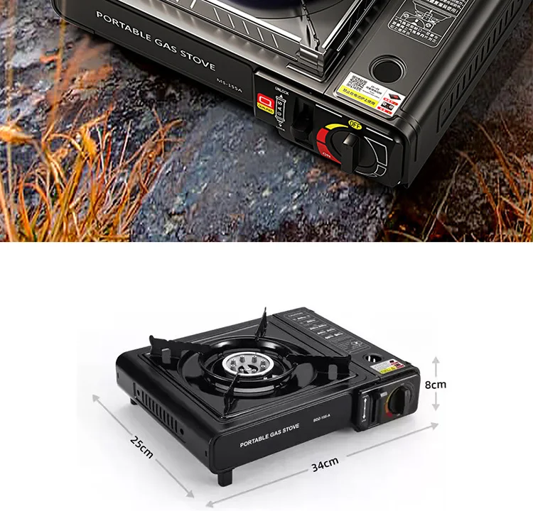SHARIN Portable Butane Stove - Efficient Outdoor Cooking