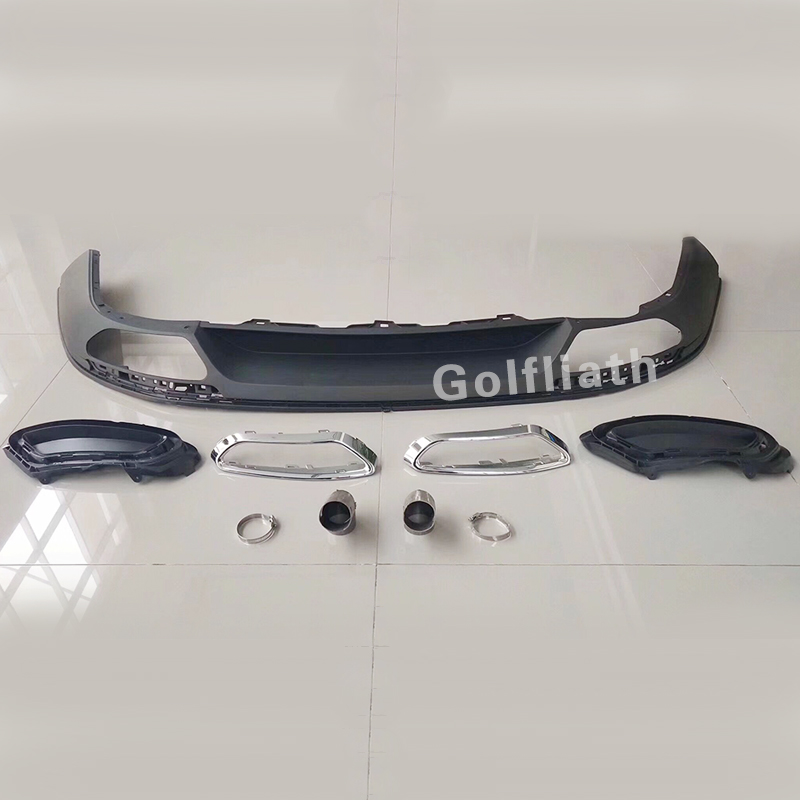 GOLFLIATH PP Rear Bumper Diffuser for Volkswagen Passat B8