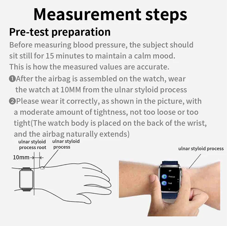 Kids Elderly Keep Health Smart Watch Sos Ppg Gps Ecg Hrv Heart Rate ...