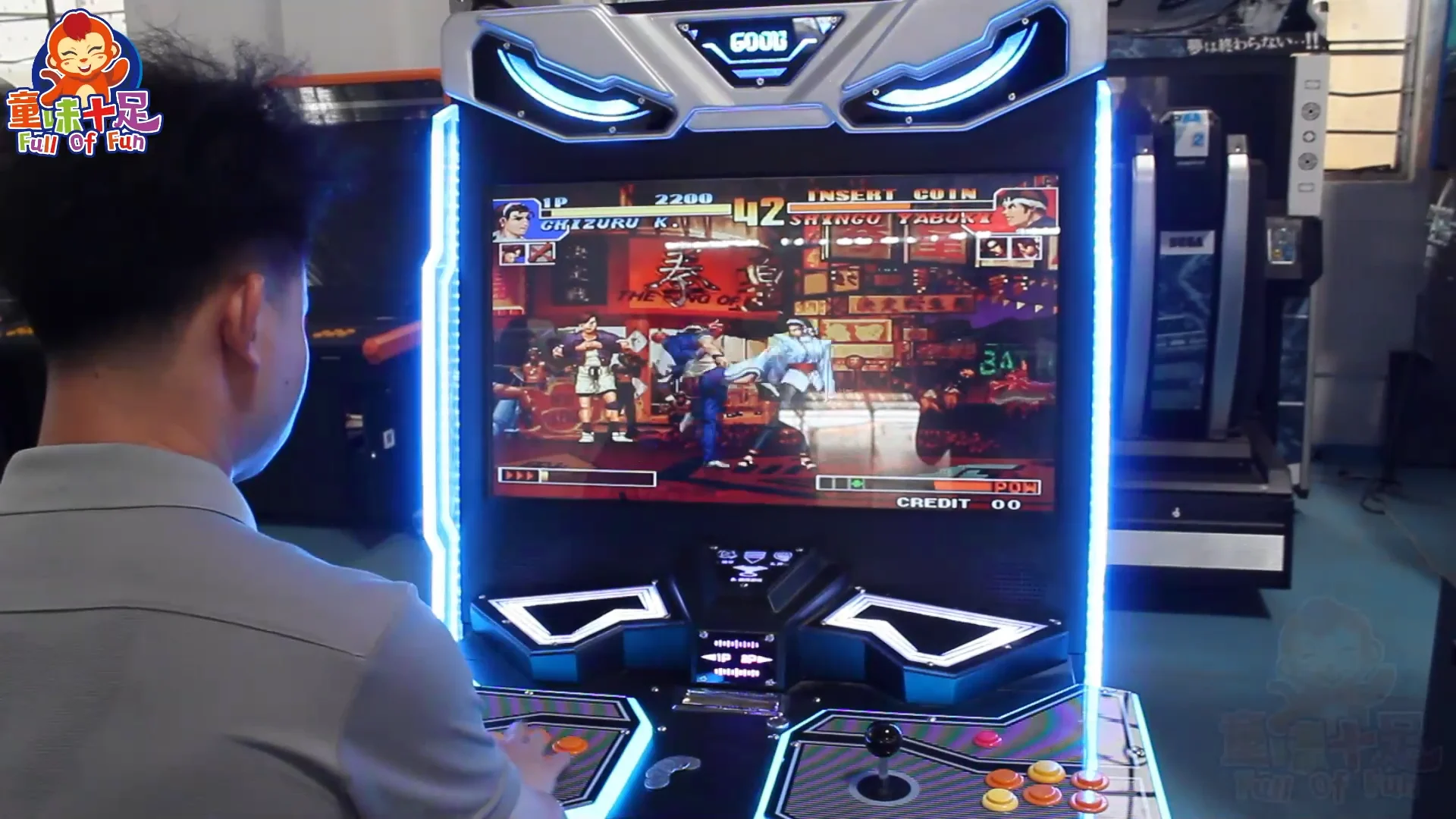 Double Players Coin Operated Games Arcade King Of Fighters 3d Version ...