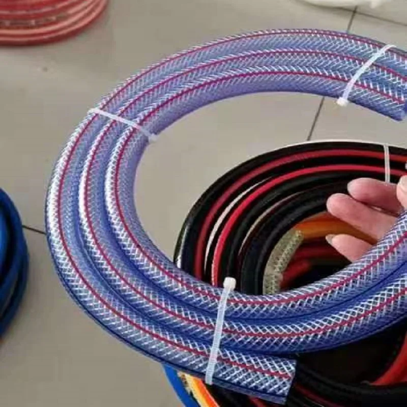 2 Inch Flexible Hose Transparent Reinforced Pvc Fiber Braided ...