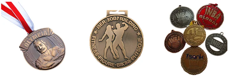 Bodybuilding & Powerlifting Sport Award Medals Competition Award ...