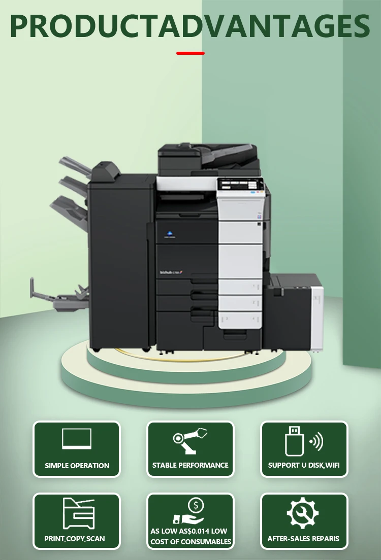 REOEP A3 Laser Printer - Refurbished Konica Minolta Bizhub C659 C759