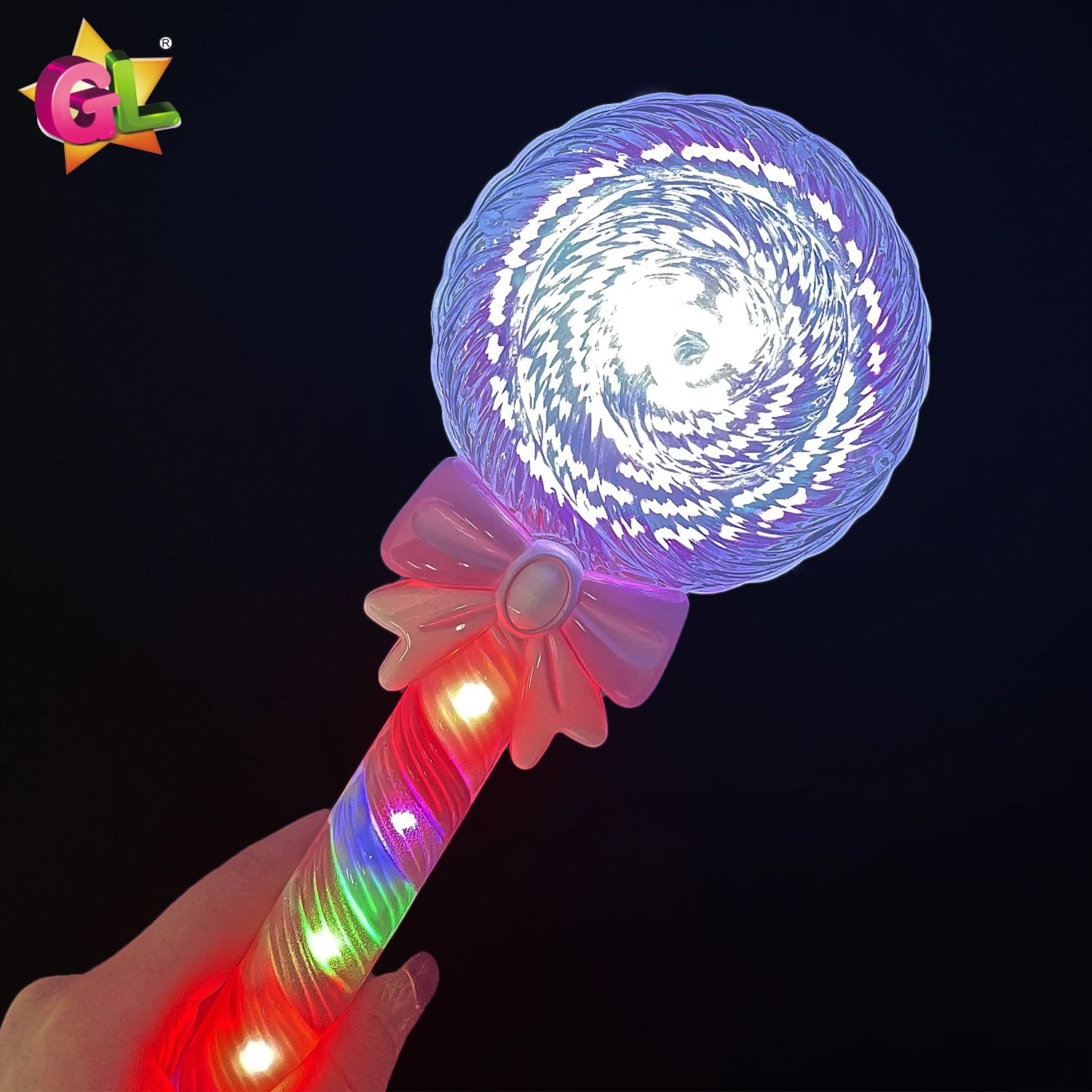 Light Up Toys Light Up Lollipop Spinning Wands With Music Led Toy Fairy ...