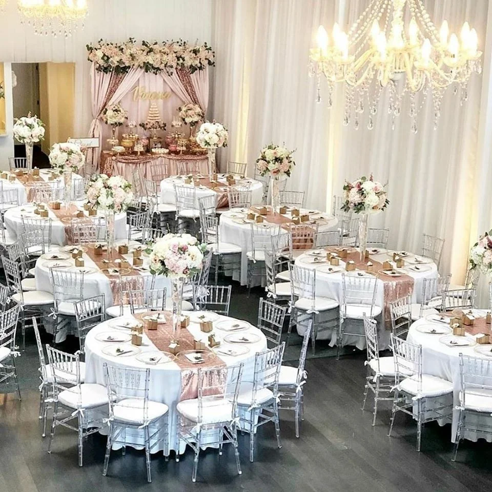 Wedding Stackable Tiffany Phoenix Chair White Dining Chair White ...