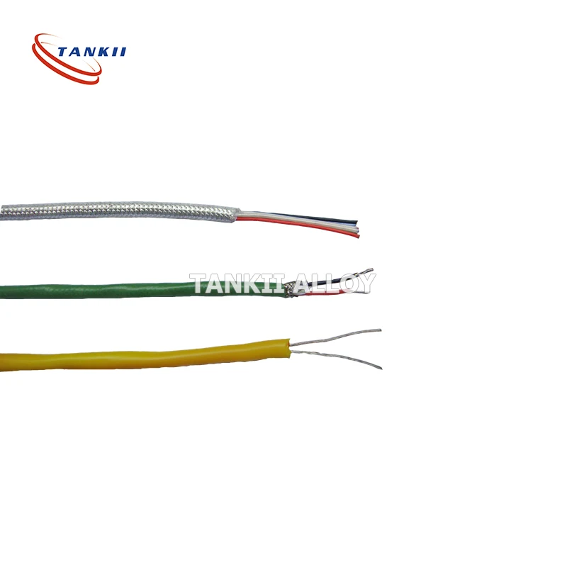 Ptfe/pvc/pfa/fiberglass Ansi K Type Thermocouple Extension/compensation Wire/cable - Buy Kn Kp ...