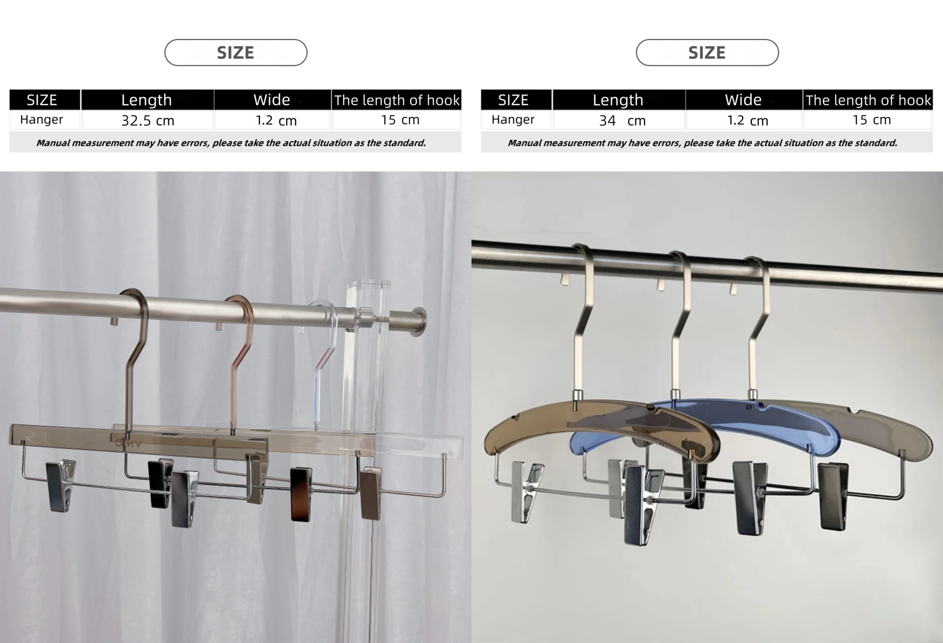 New Arrival Acrylic Hanger Collection For Mall Boutique Fashionable ...