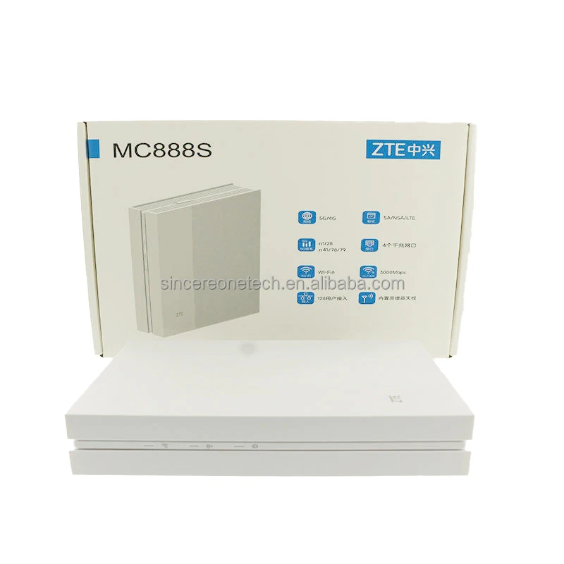 ZTE Mc888s 5G CPE Router - Fast Wi-Fi 6 & Voip Capabilities
