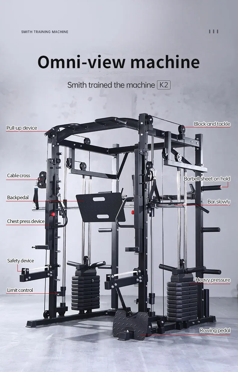 Comprehensive Training Device - Multifunction Gym Equipment
