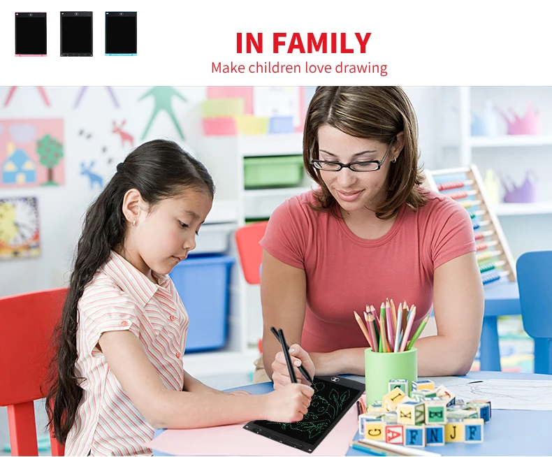 Paperless Lcd Drawing Tablet for Children Tableta De Dibujo Digital ...