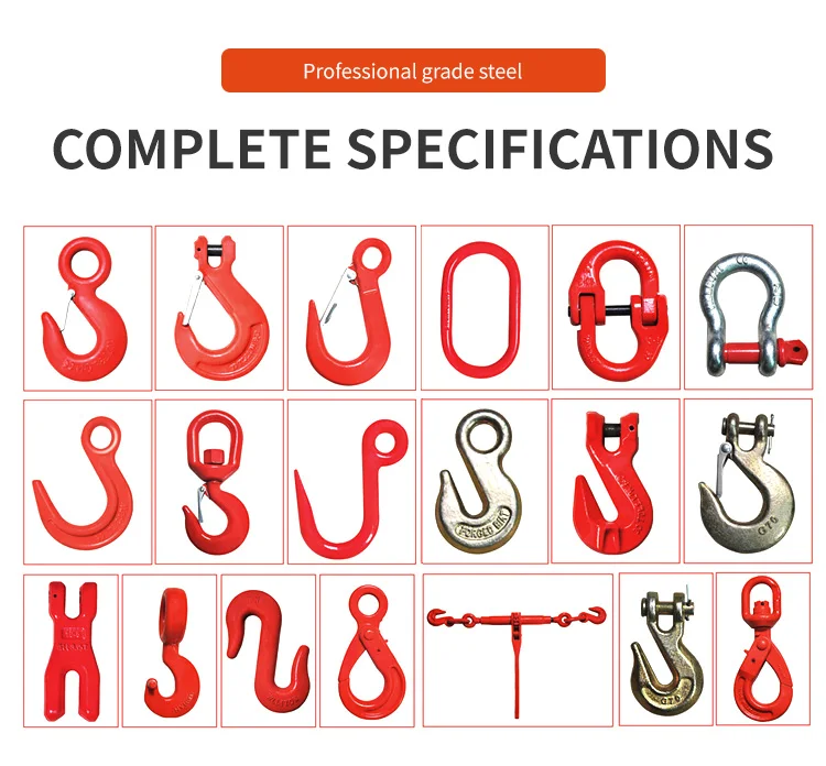 Galvanized Chain Hoist Safety Alloy Steel Drop Forged Lifting Eye Hook ...