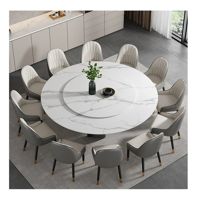 Multifunctional Design Table Dinner Round Rotating Dinning Table And ...