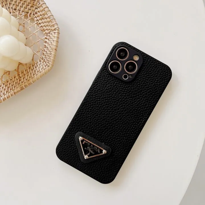 Fashion Brand Pradaing Pu Leather Phone Case Mobile Shockproof Protect ...