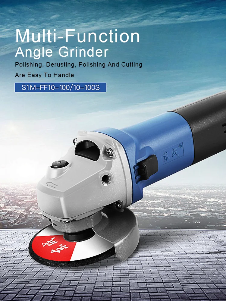 Dongcheng Professional 100mm Mini Angle Grinder Power Tools High ...