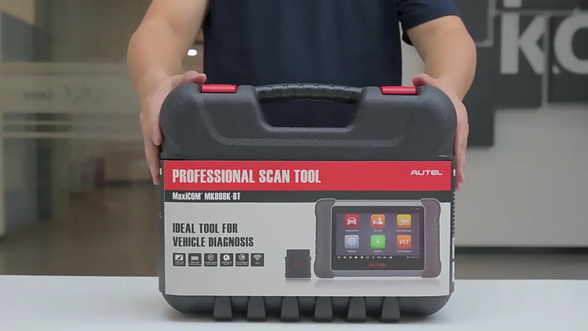 Autel Maxicom Mk808k Bt Obd2 Diagnostic Scan Tool Autel Obdii Code ...