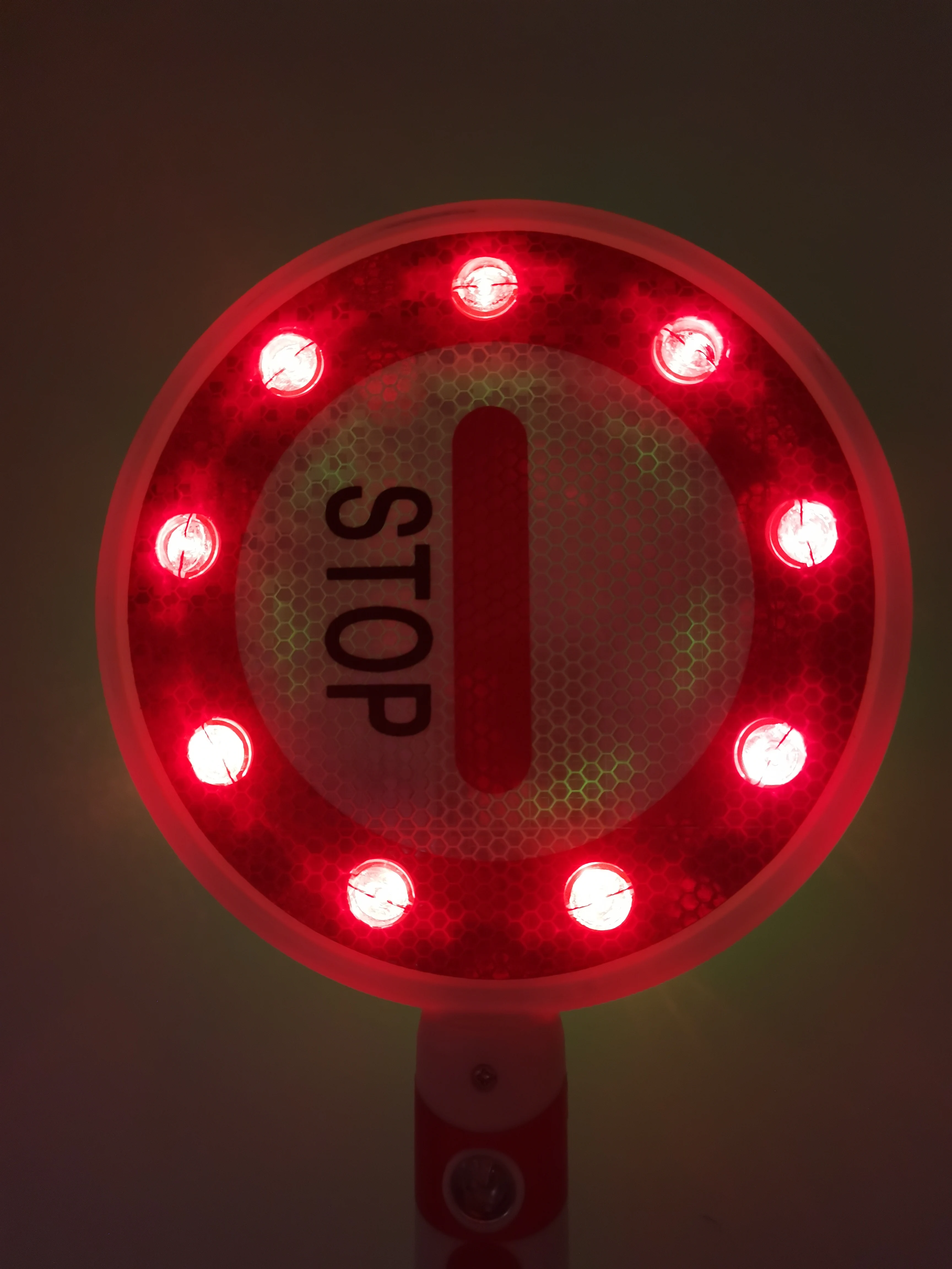High Visibility Traffic Road Safety Warning Sign Light Led Warning Sign ...