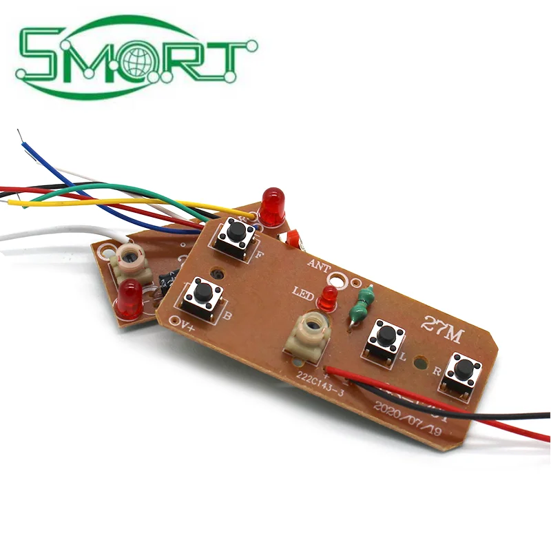 Smart Electronics Remote Control Pcba 4 Channels Rc Car Pcb Toy 94v0 ...