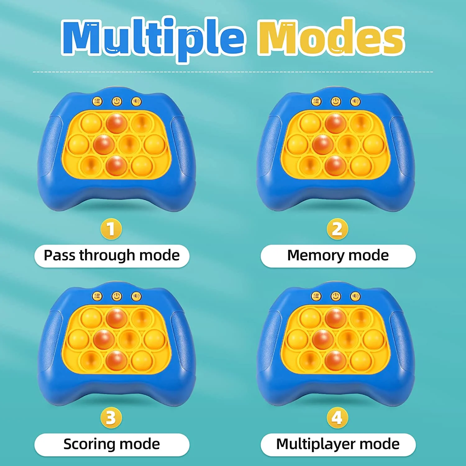 Pt Push Bubble Quick Game Controller Fidget Sensory Toys Quick Push ...