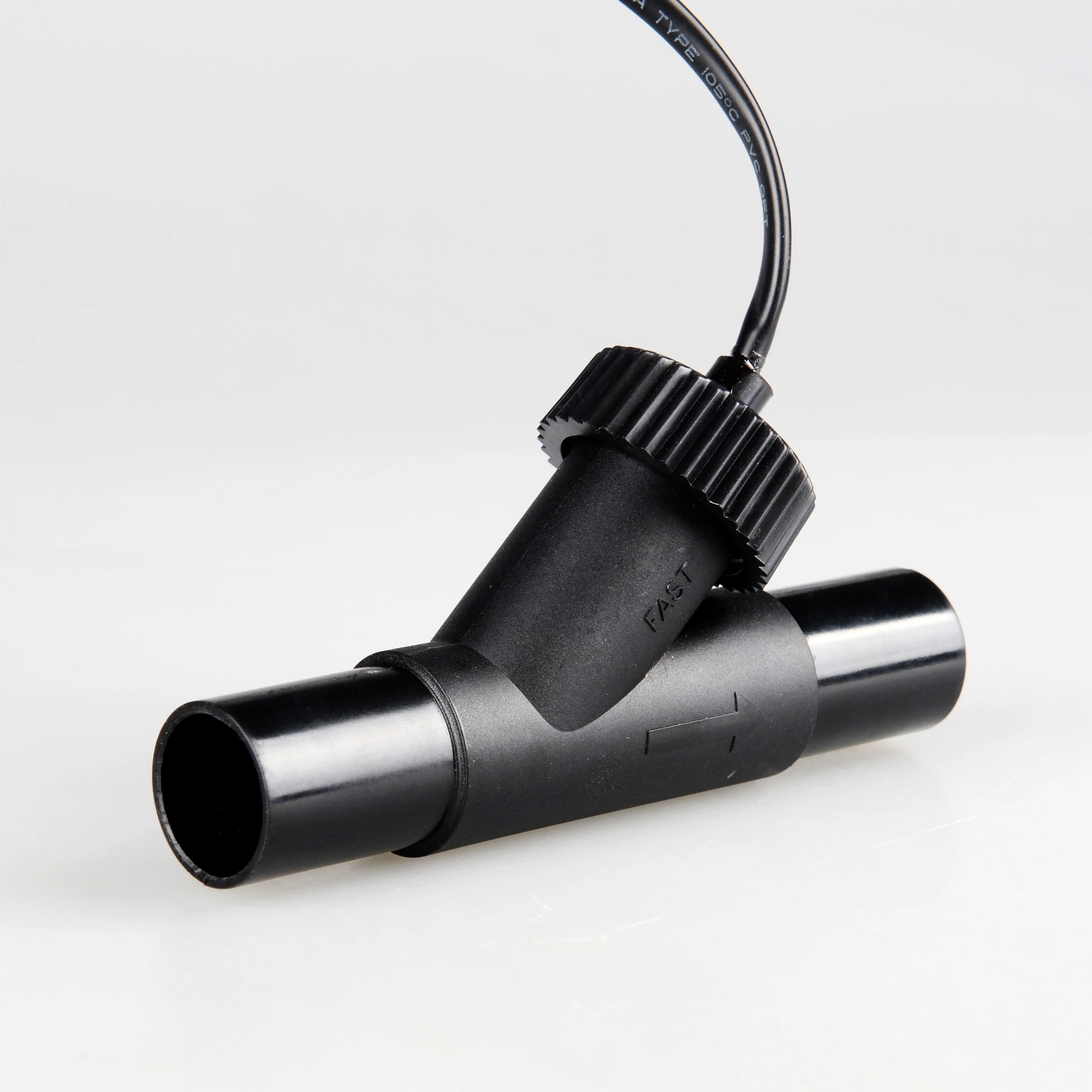 OD22mm Black Plastic Water Flow Sensor Switch Vertical and Horizontal ...