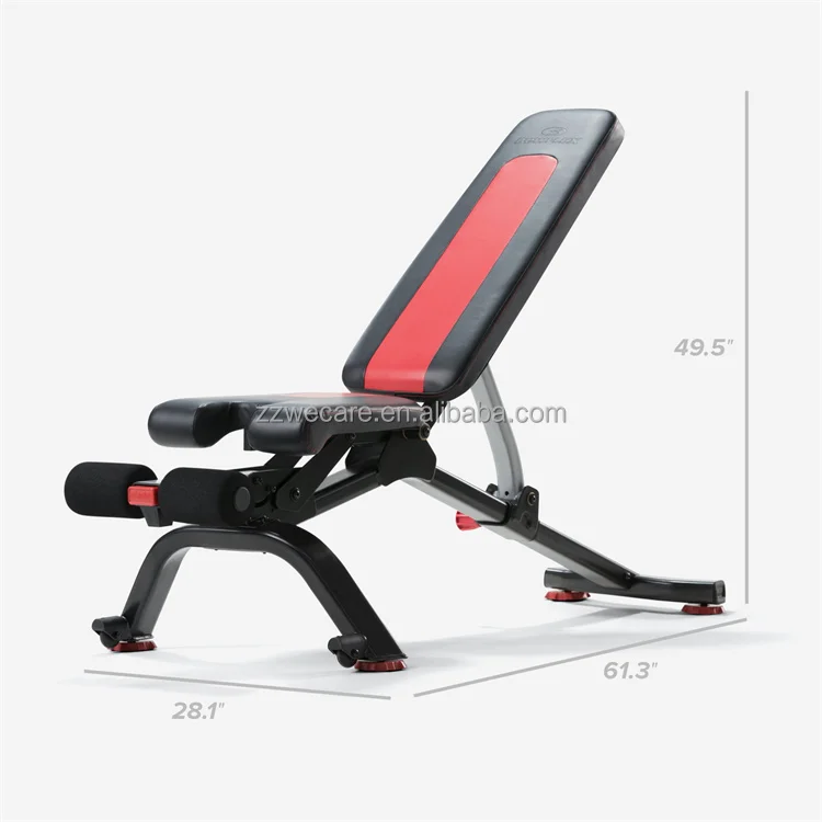 Adjustable Fast Folding Bench Body Workout Weight Strength Training ...
