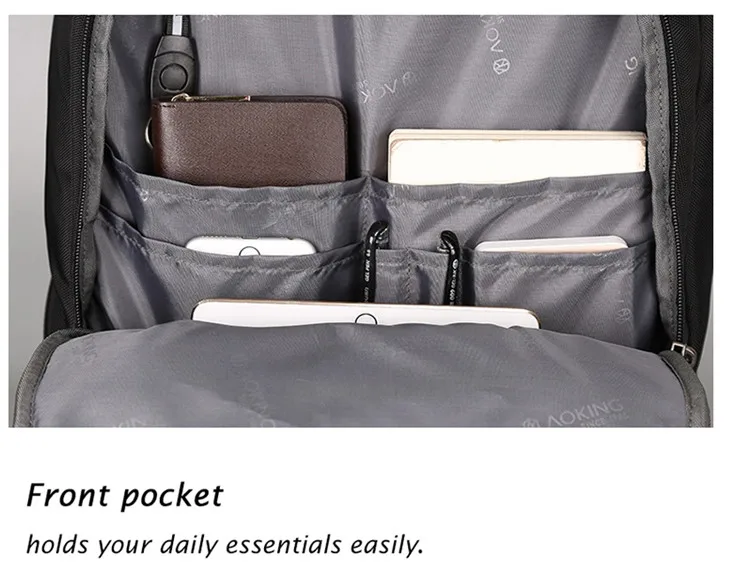 Aoking High-quality Private Customized Business Laptop Mochila Travel ...
