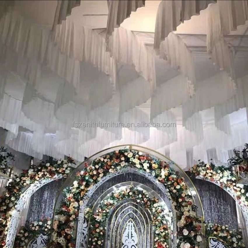 Wedding Supplies - S Shaped Ceiling Draping Kit Drapery