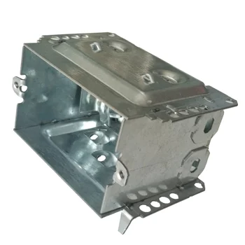 Single Gang Galvanized Steel Device Box With Extended Sides Welded ...