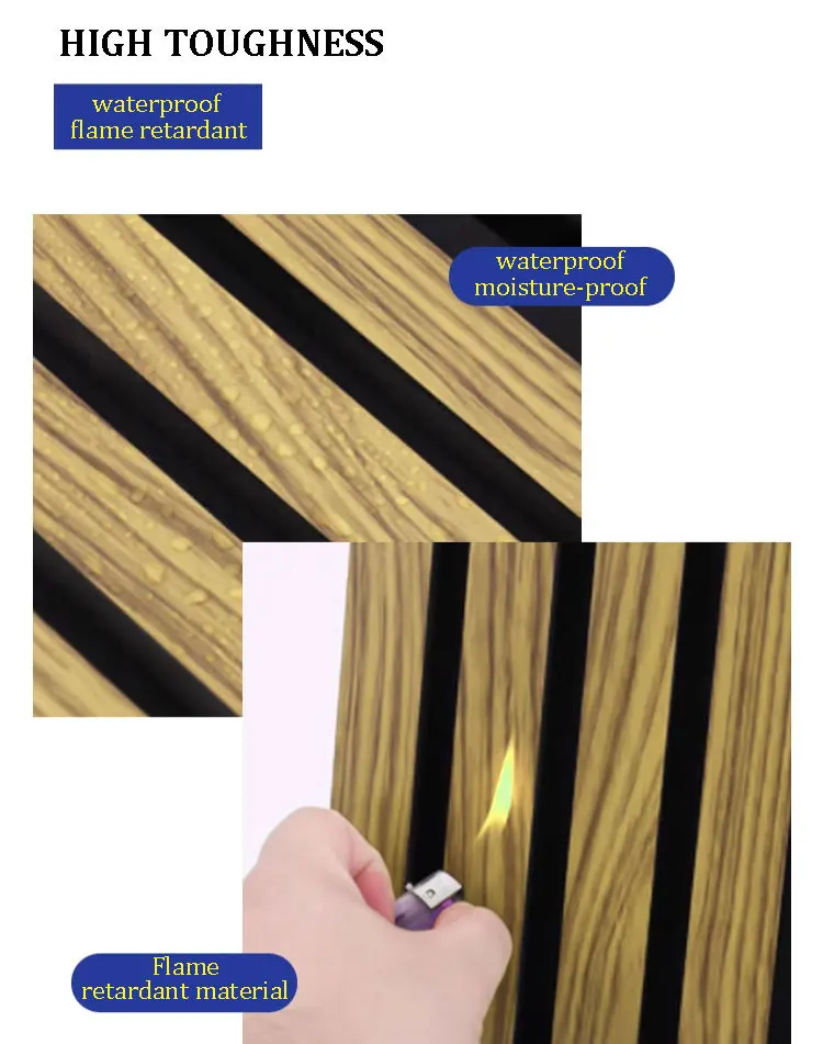 Veneer Slats Ceiling Akupanel Acoustic Panel Wooden Sound Proof ...