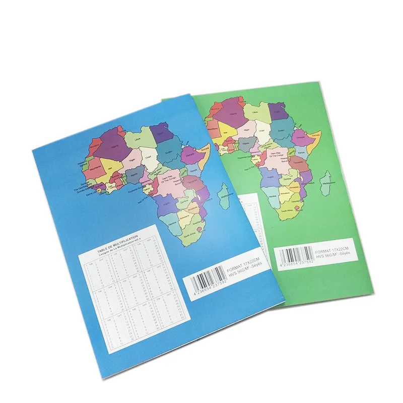 Ghana Exercise Book French Lines Notebooks 48pages 200pages With ...