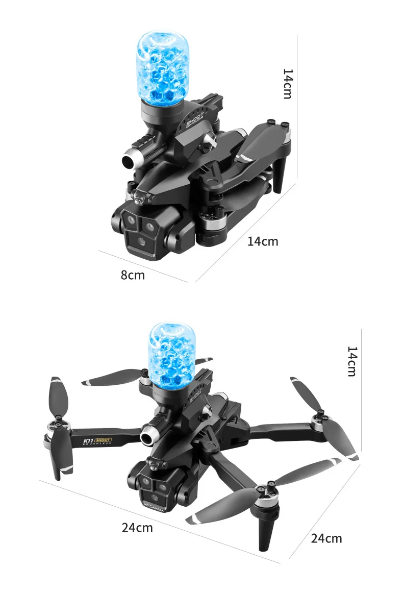 K11 Max 8K Camera Drone with Obstacle Avoidance & 3D Flip