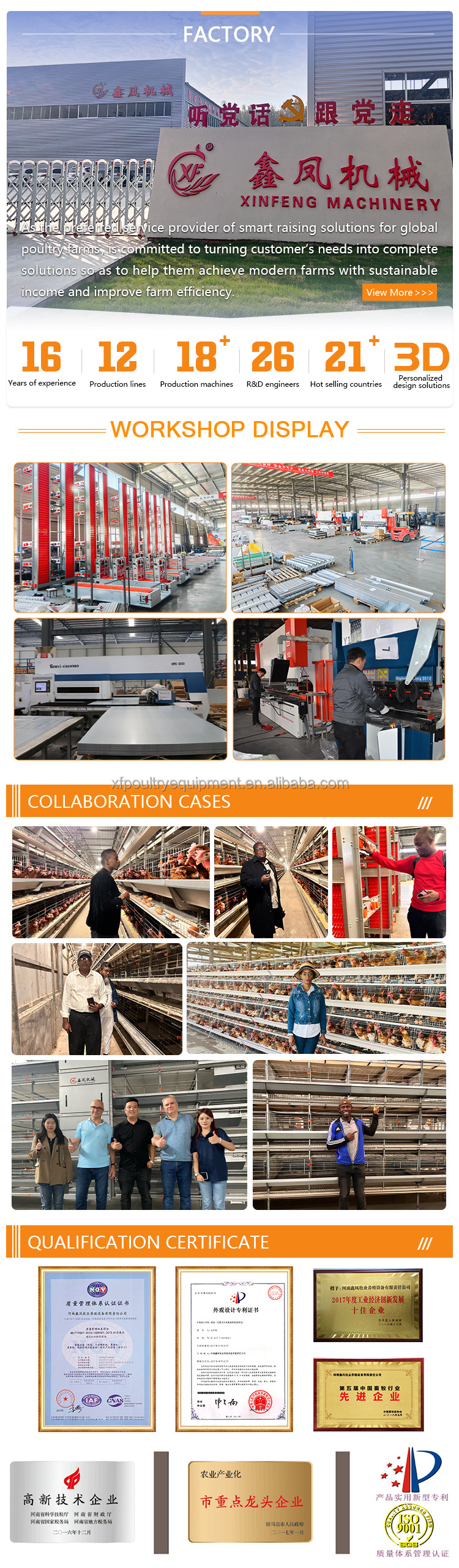 Commercial Stainless Steel Poultry Brooder Battery for 5000 Chickens in ...