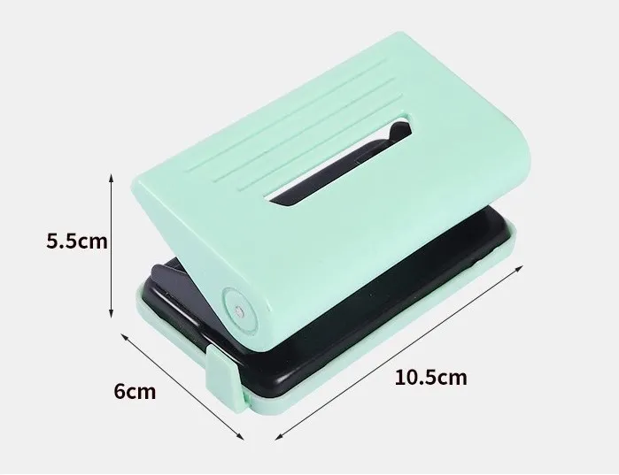Office Supplies - Mini Macaron Manual Hole Punch Machine