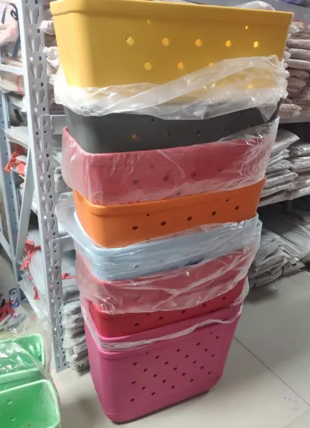 Customization Silicone Women Tote Beach Handbags Multi-color Tote Bags ...