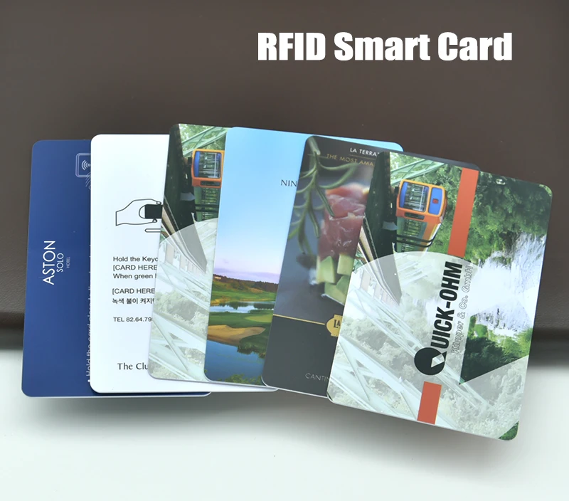Factory Custom PVC ID Blank Smart Card with 13.56MHz Chip Access ...