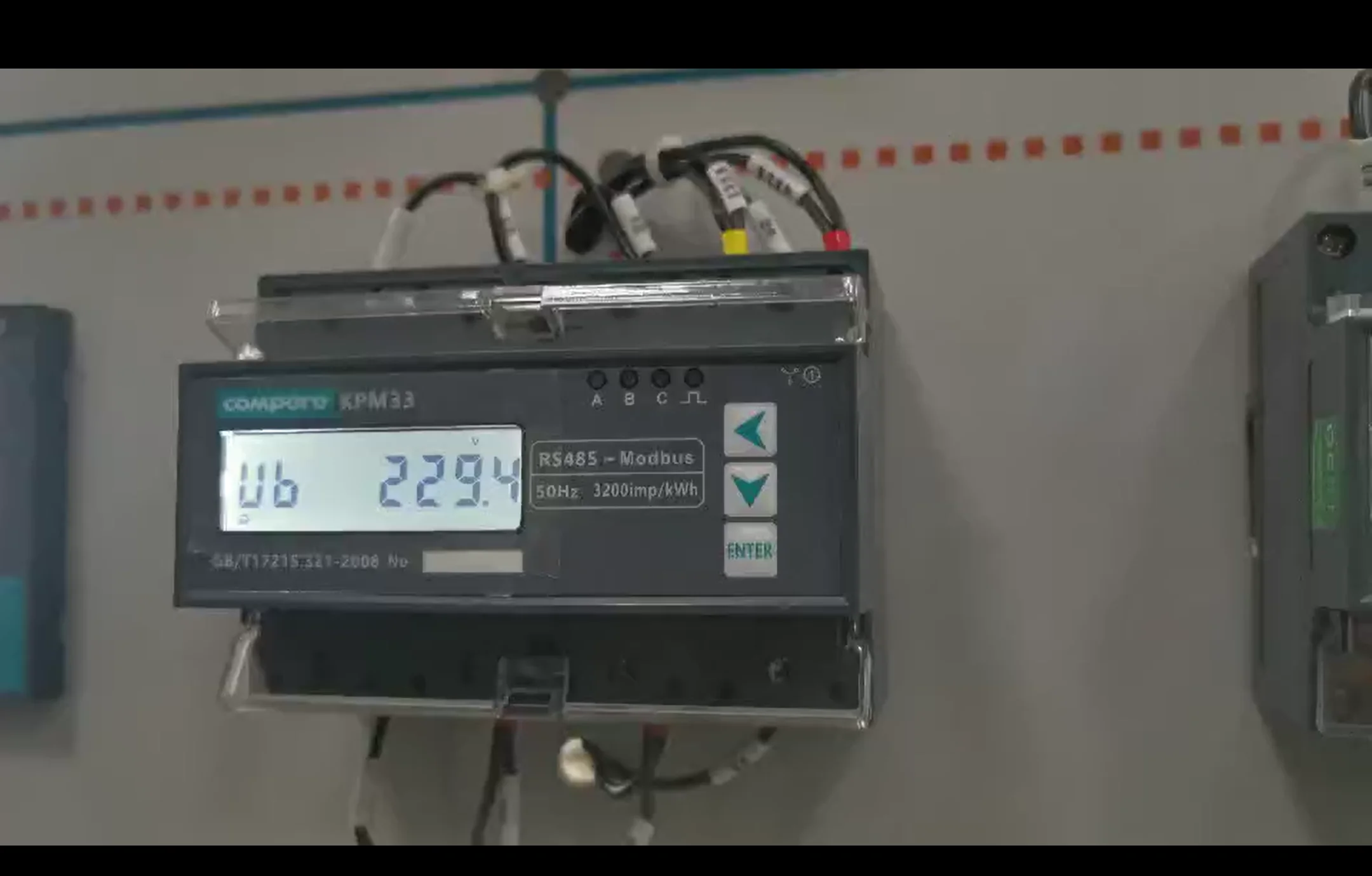 App Monitoring 100a 3 Phase Modbus Din Rail Mounting Energy Meter With ...