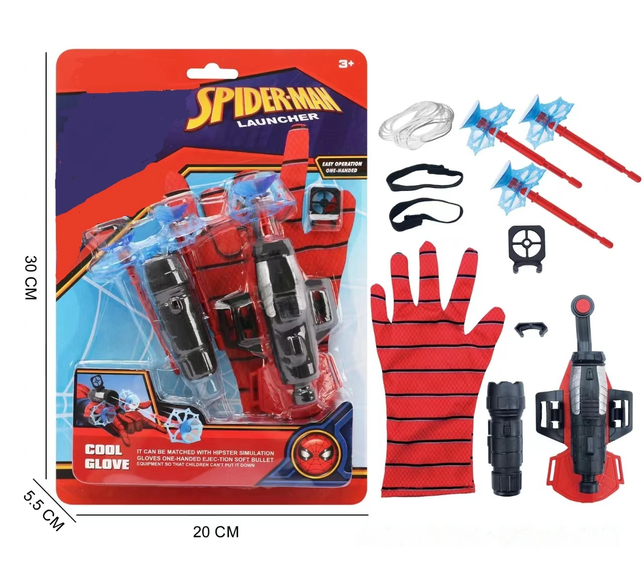 Hero Movie Soft Bullet Can Be Launched Spider Silk Spider Spinning ...