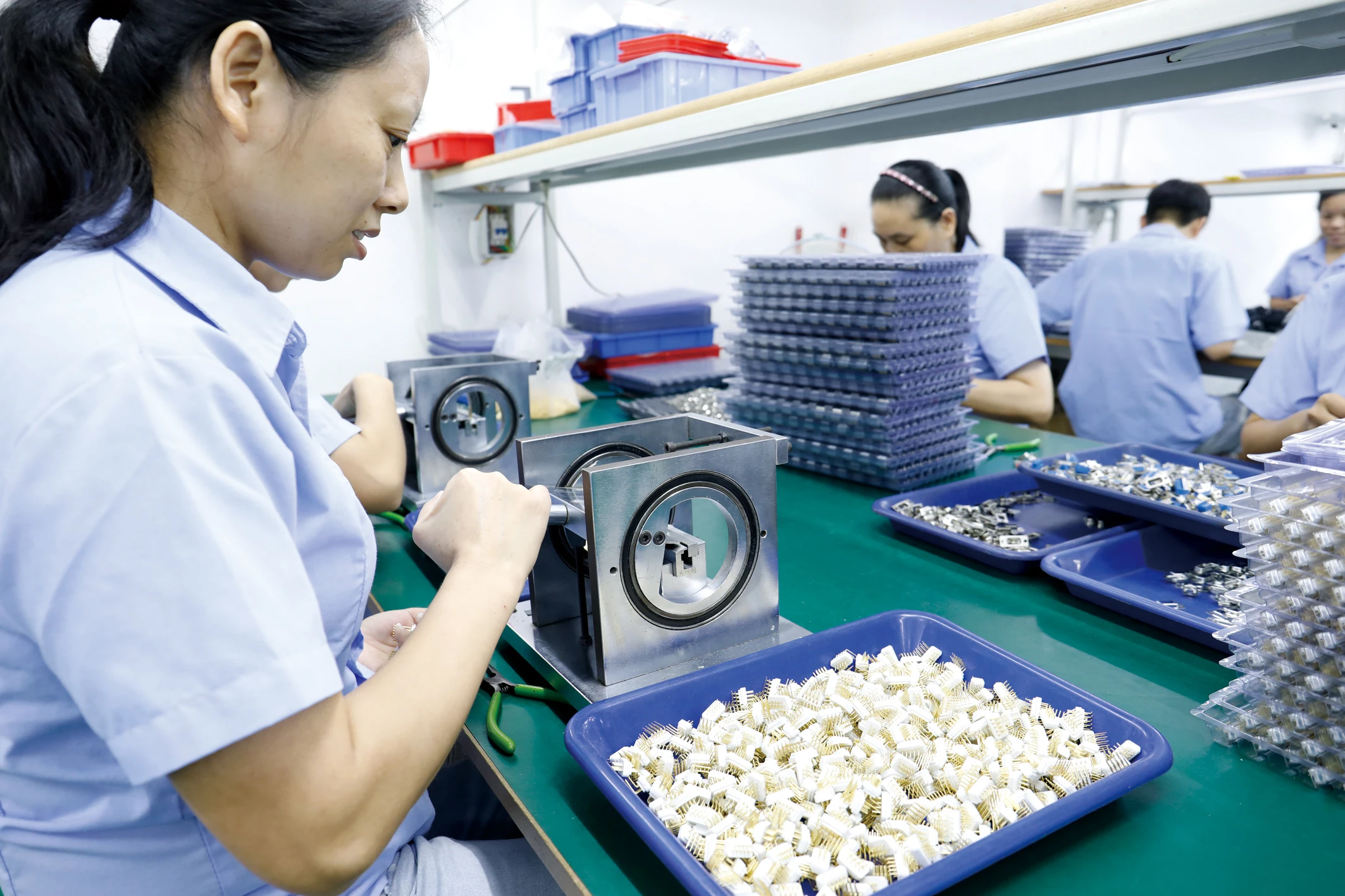 Hdb26pin Fct Standard-density D-sub Connector Female Straight Solder ...