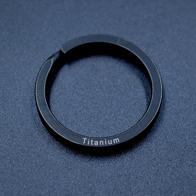 Multiple Sizes Split Side Pushing Key Rings Dog Tag Ring Edc Keychain ...