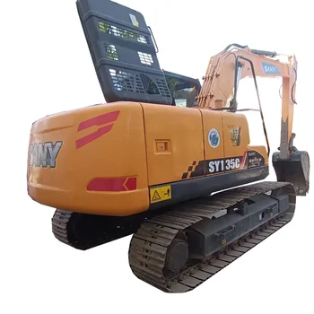 Highly Acclimed 13 Ton Sany Sy135c Excavator Used Sy135 Construction ...