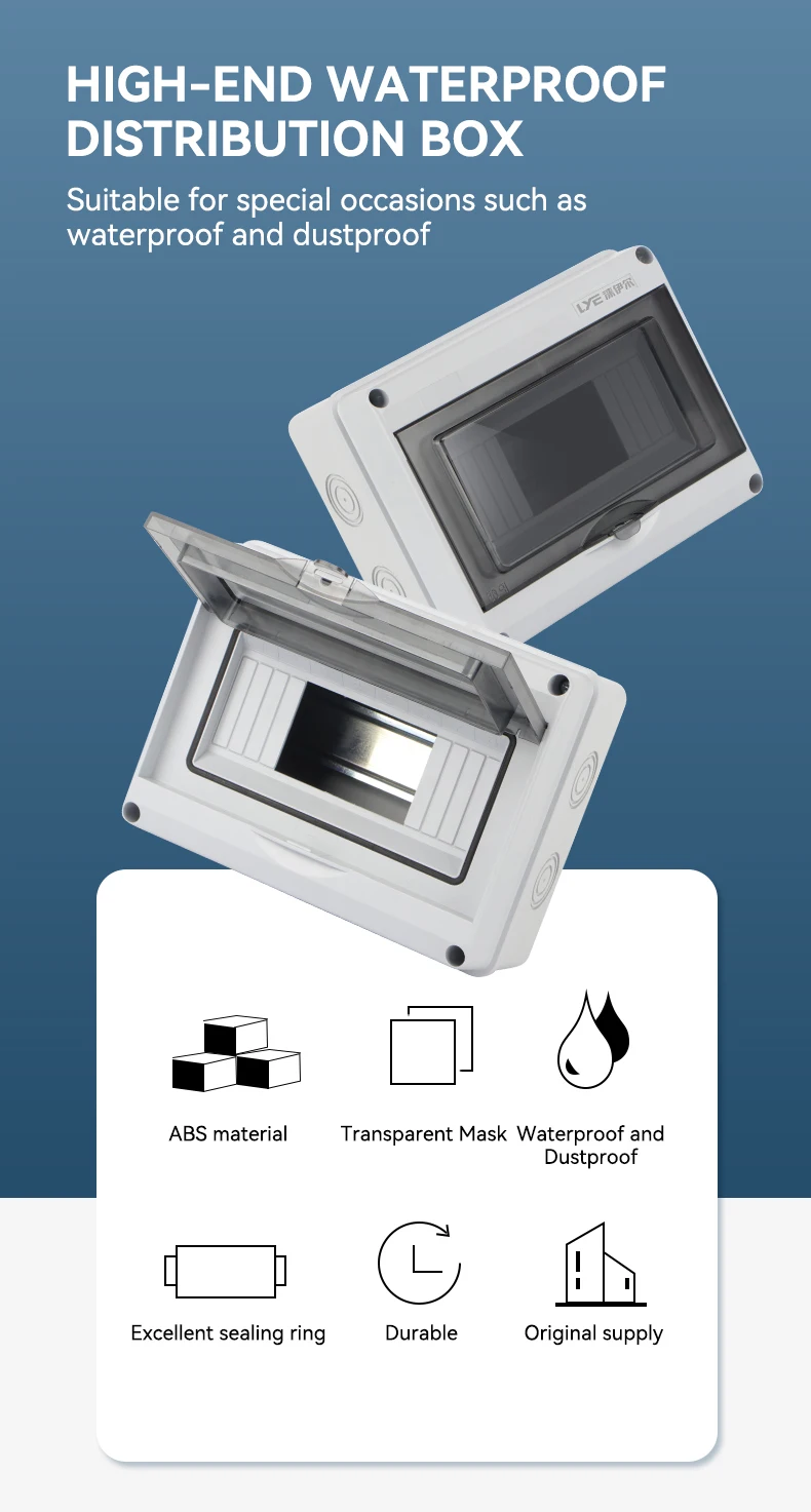 HT 5 8 12 15 18 24way IP65 Waterproof Dustpoof Outdoor Surface Flush ...