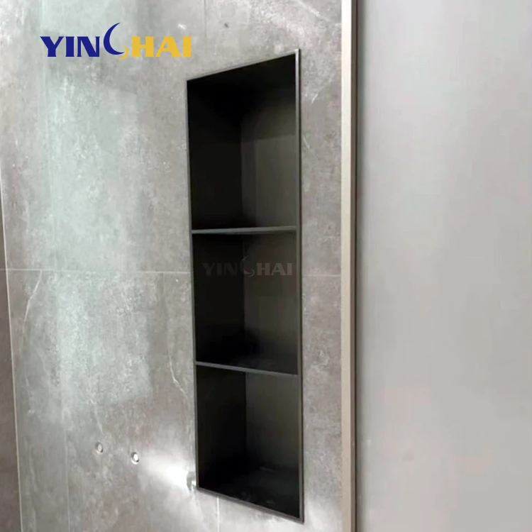 Stainless steel shower niche bathroom niche shower metal Custom size ...